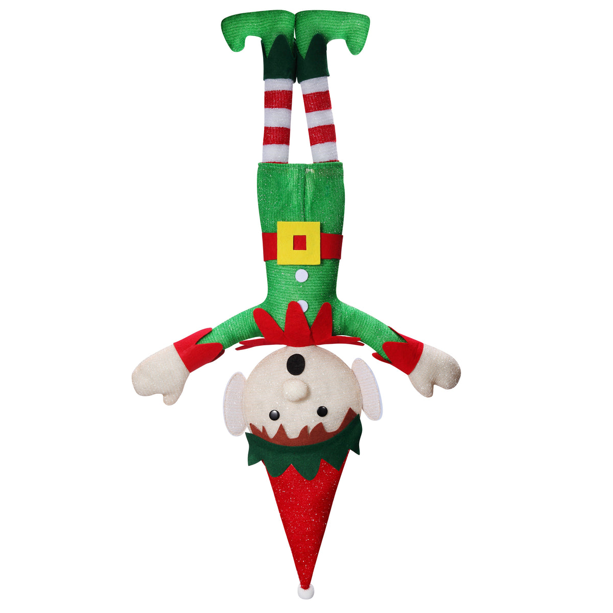 36 Inch Tall Inept Elf Boy with Warm LED Lights – Haute Decor