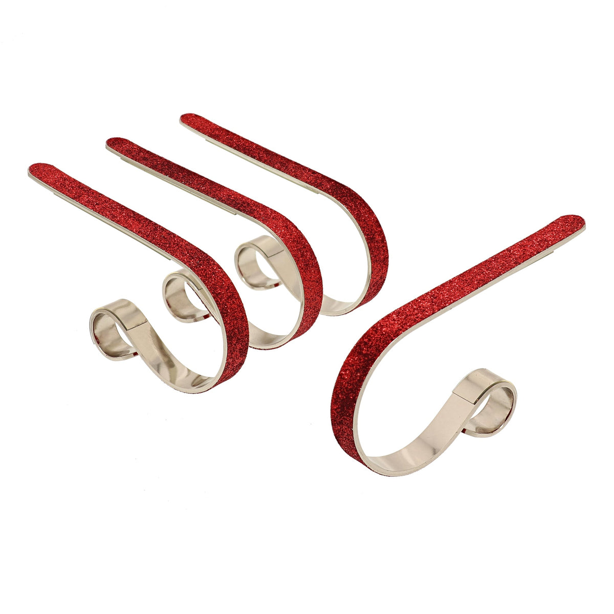 The Original MantleClip® Stocking Holder - Glitter Red – Haute Decor